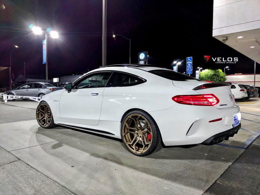 Mercedes-Benz C63 W205 White Velos XX 2PC | Wheel Front