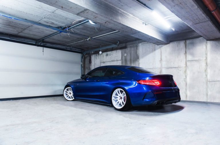 Mercedes-Benz C63s AMG W205 Blue Japan Racing JR-29 | Wheel Front