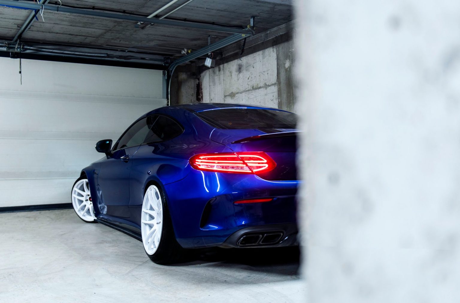 Mercedes-Benz C63s AMG W205 Blue Japan Racing JR-29 | Wheel Front