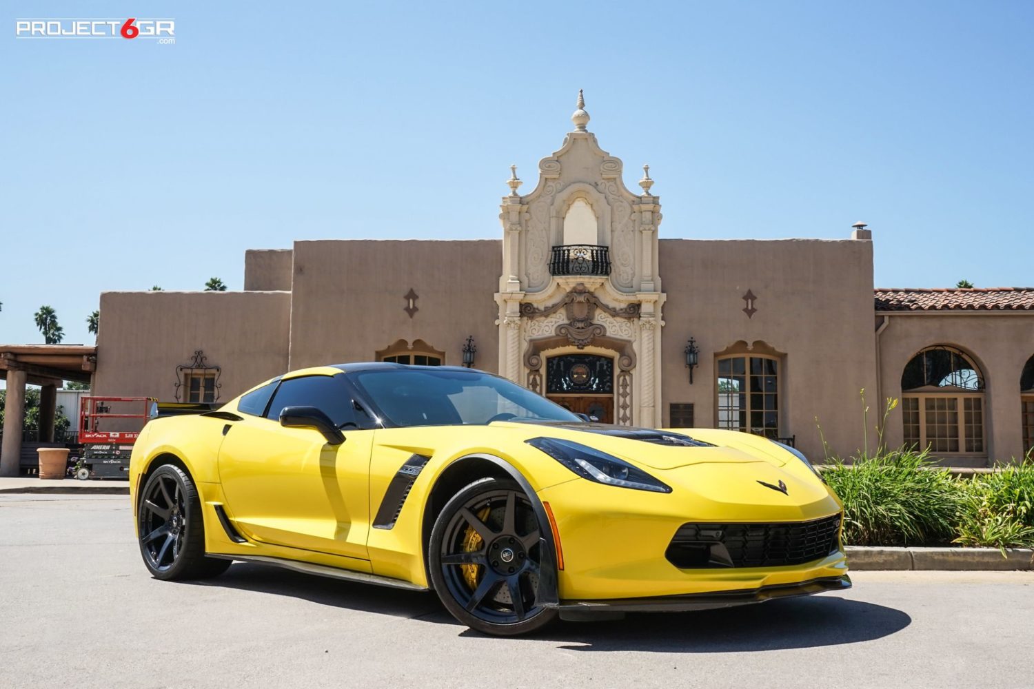 Chevrolet Corvette C7 Z06 Yellow Project 6GR SEVEN ZR-SPEC | Wheel Front