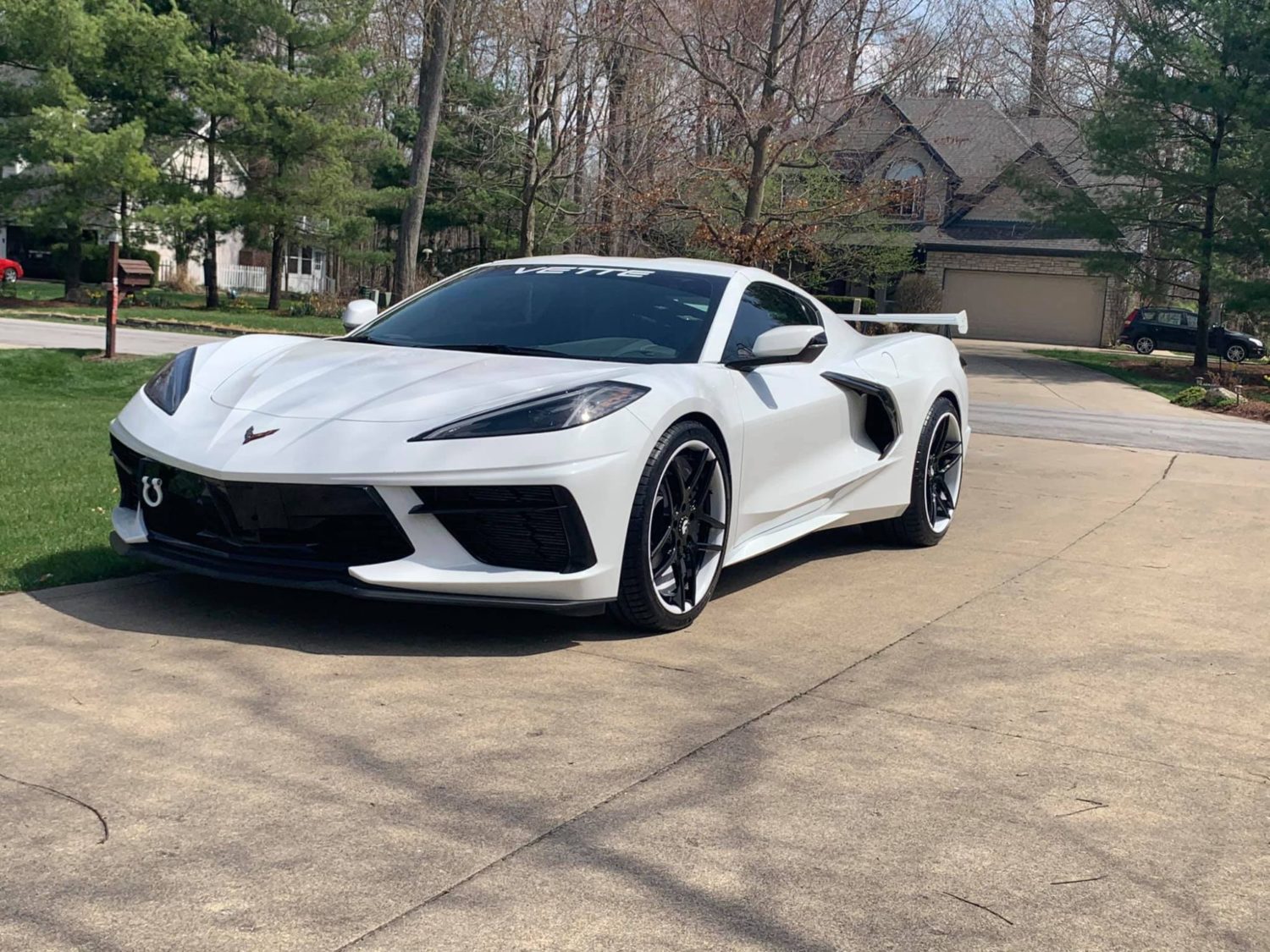 Chevrolet Corvette C8 Stingray White Forgiato Dieci-ECL | Wheel Front