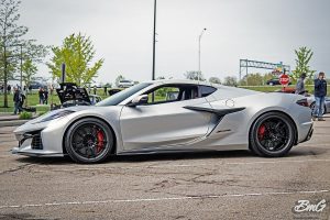 Chevrolet Corvette C8 Z06 Silver Forgeline Carbon+Forged CF207 | Wheel ...