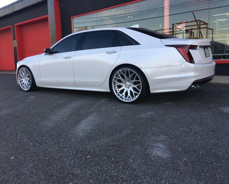 Cadillac CT6 White Lexani Morocco | Wheel Front