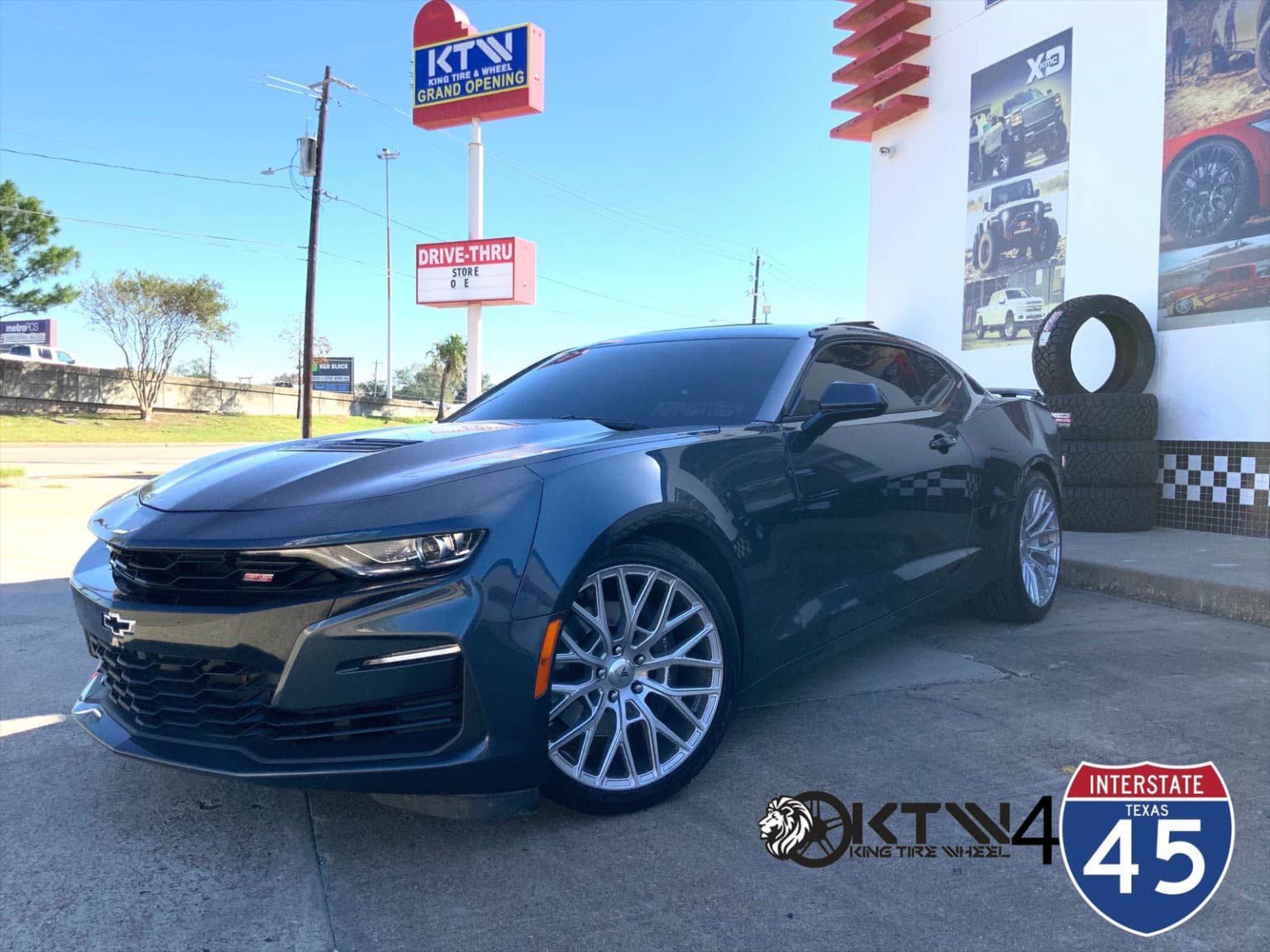 Chevrolet Camaro SS 6th Gen Grey Asanti ABL-21 | Wheel Front