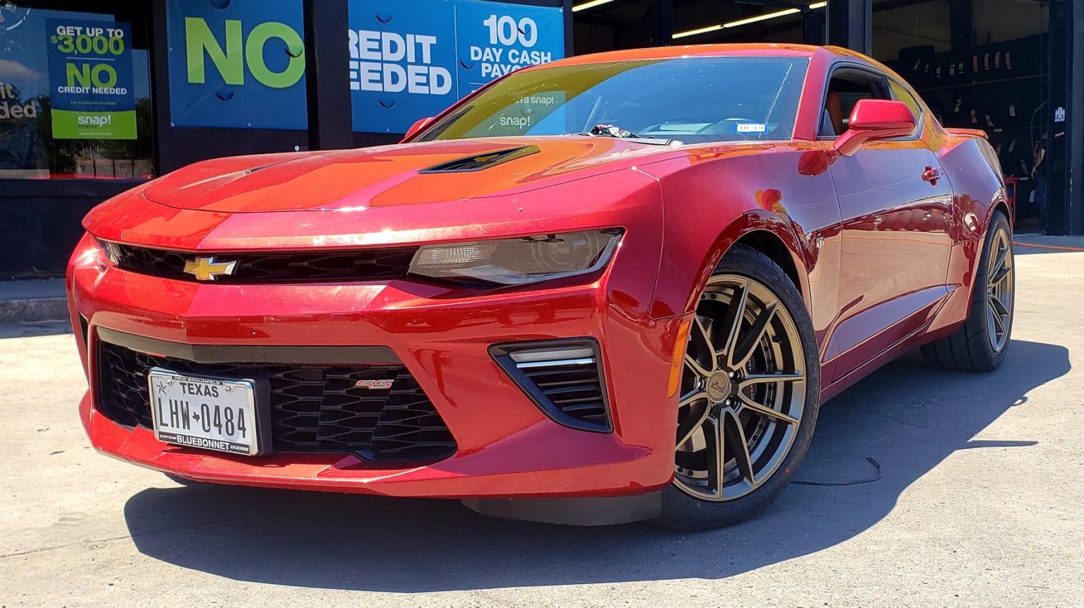 Chevrolet Camaro SS 6th Gen Red Niche DFS M222 | Wheel Front