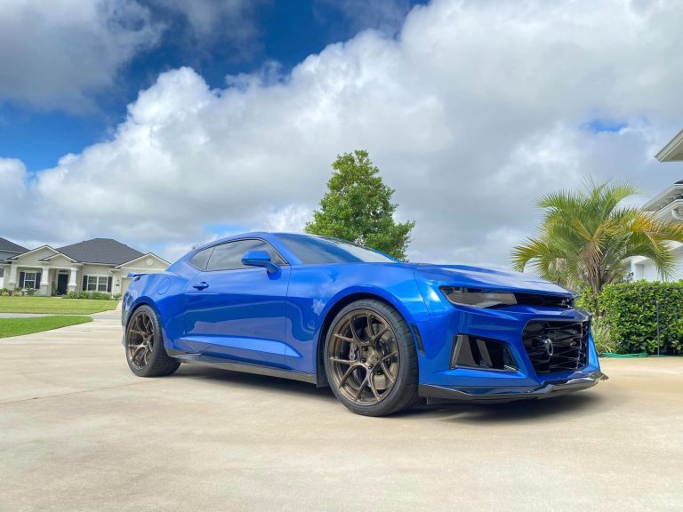 Chevrolet Camaro ZL1 6th Gen Blue BC Forged RZ05 | Wheel Front