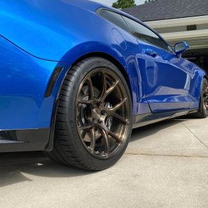 Chevrolet Camaro ZL1 6th Gen Blue BC Forged RZ05 | Wheel Front