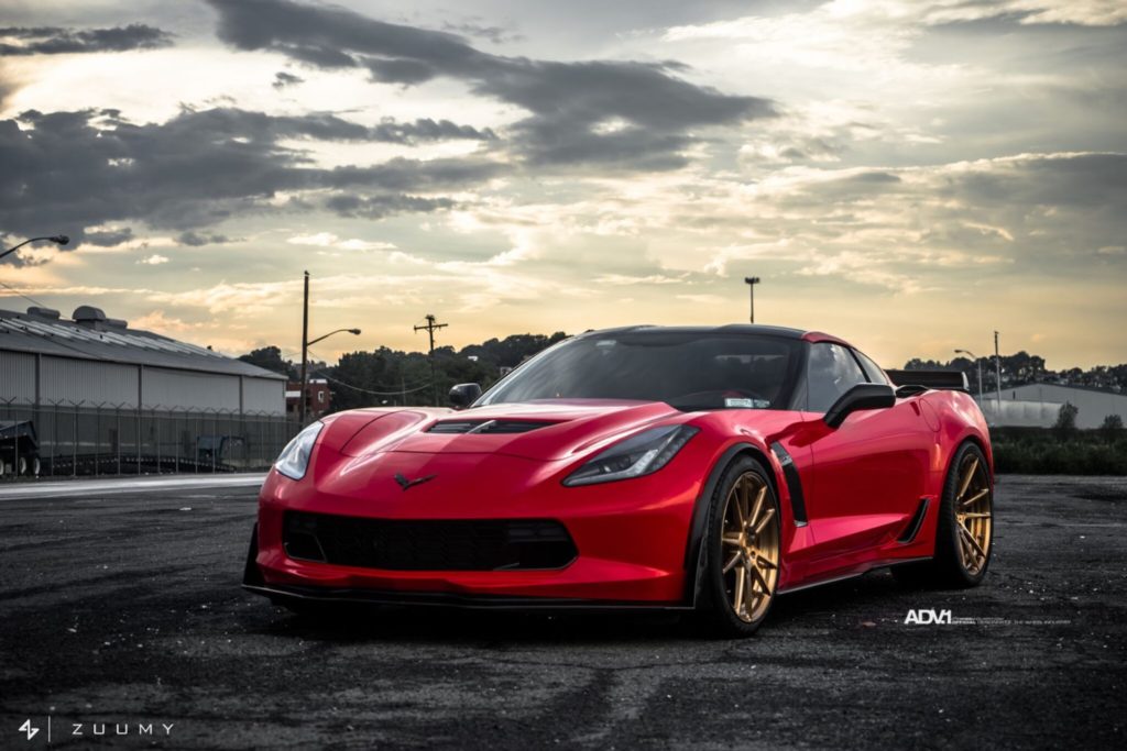 Chevrolet Corvette C7 Z06 Red ADV.1 ADV5.2 M.V2 STANDARD