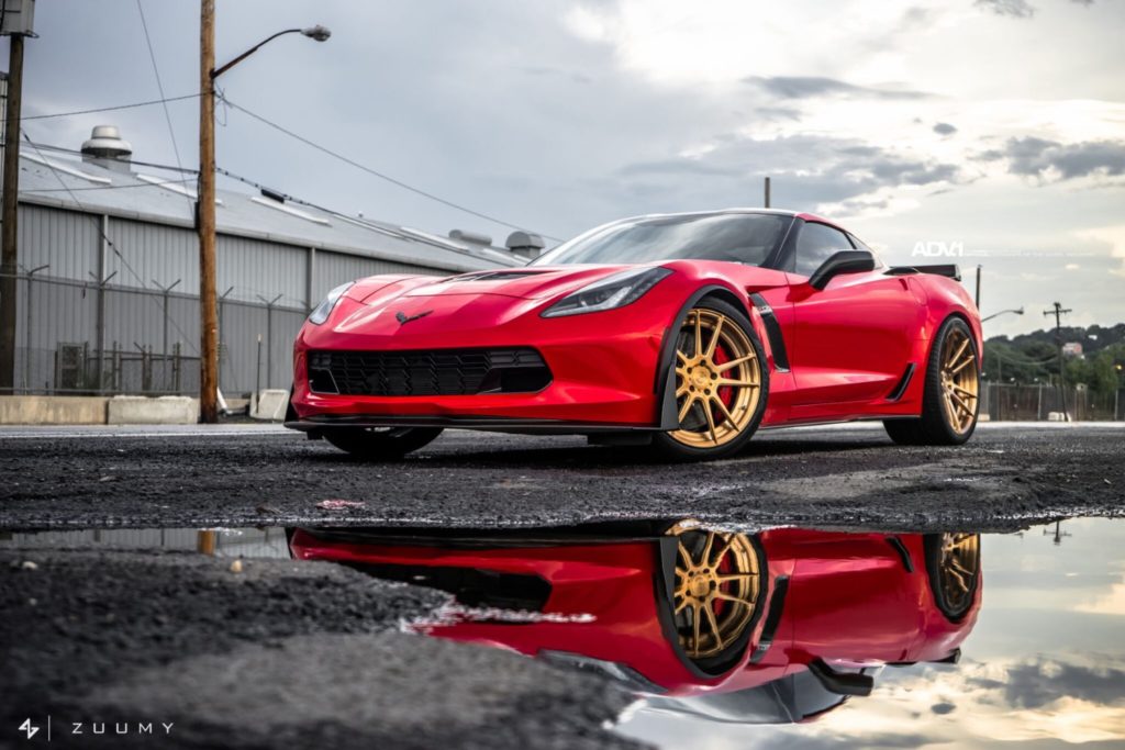 Chevrolet Corvette C7 Z06 Red ADV.1 ADV5.2 M.V2 STANDARD