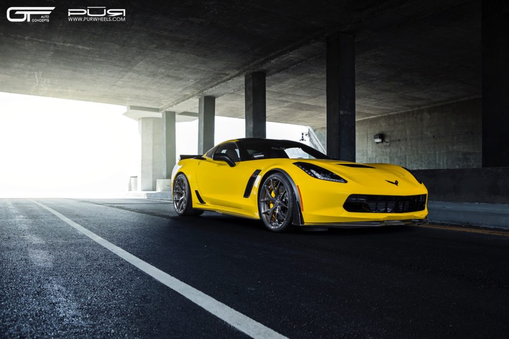 Chevrolet Corvette C7 Z06 Yellow PUR 4OUR | Wheel Front