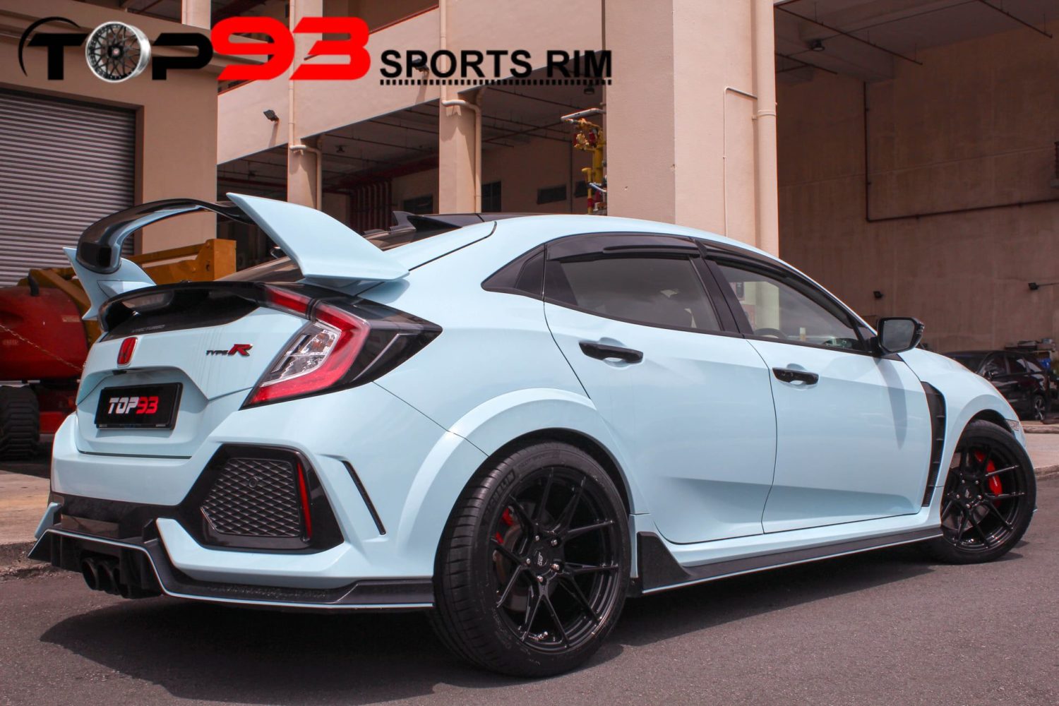 Honda Civic Type-R FK8 Blue BC Forged EH181 | Wheel Front
