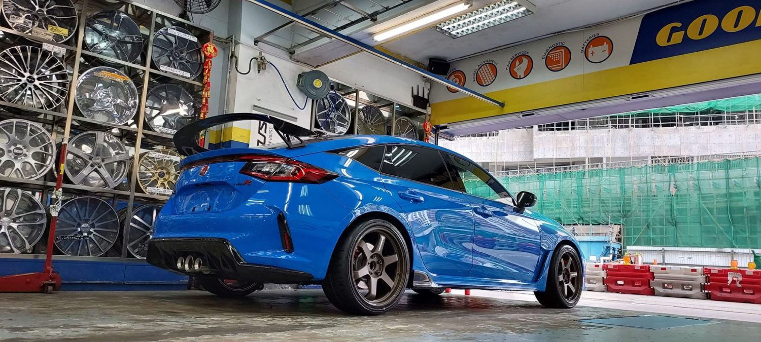 Honda Civic Type-R FL5 Blue Rays Volk TE37 Ultra M-Spec | Wheel Front