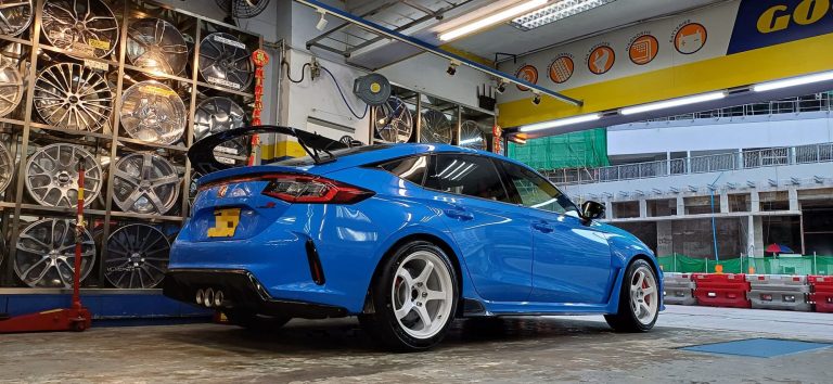 Honda Civic Type-R FL5 Blue Advan GT Beyond | Wheel Front