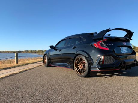 Honda Civic Type-R FK8 Black Rays Volk ZE40 | Wheel Front