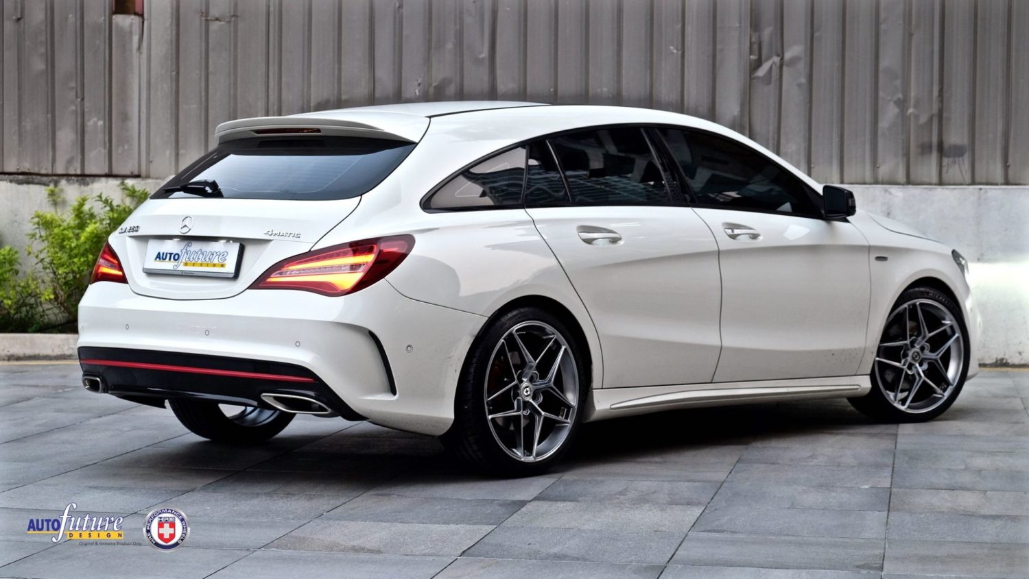 Mercedes-Benz CLA250 Shooting Brake C117 White with HRE FF11 ...