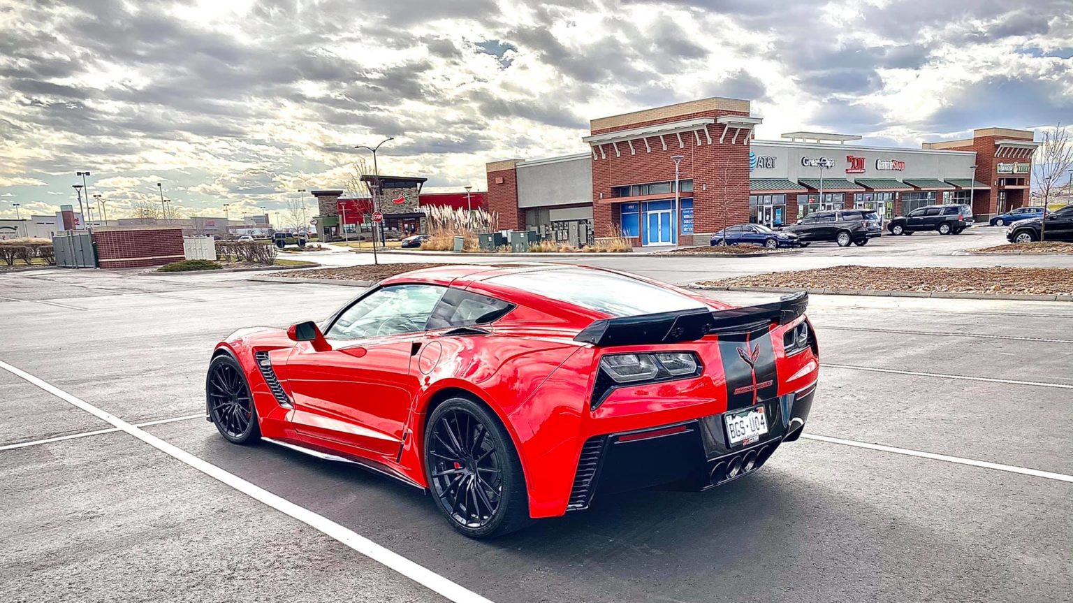 Chevrolet Corvette C7 Z06 Red MRR FS02 Wheel | Wheel Front