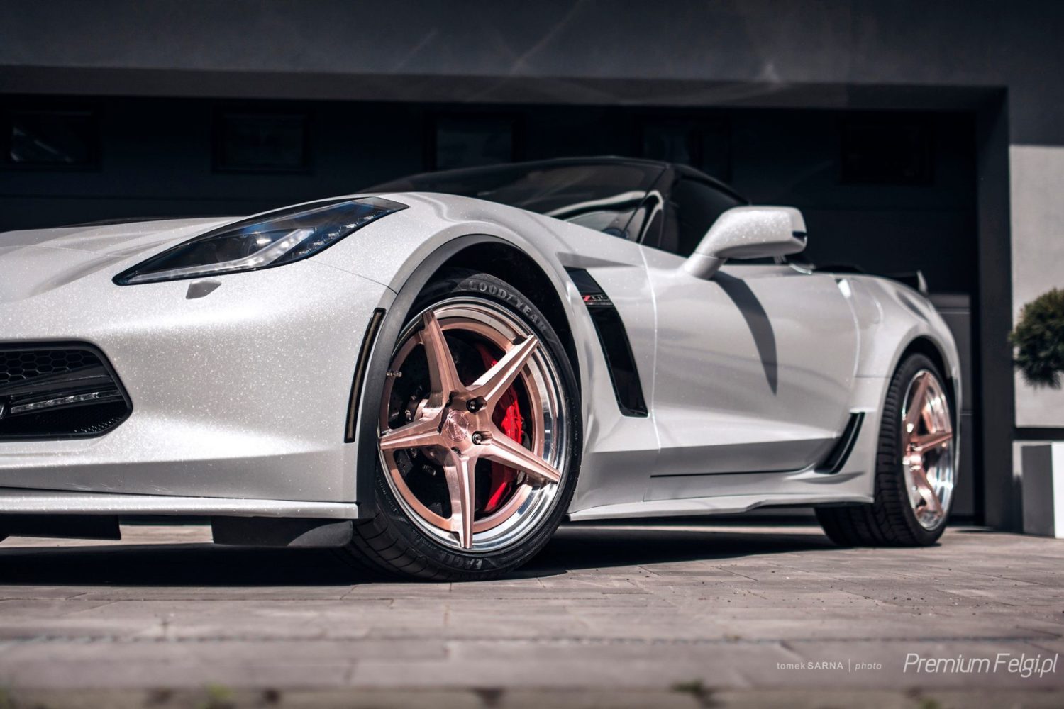 Chevrolet Corvette C7 Z06 White BC Forged HC050 | Wheel Front