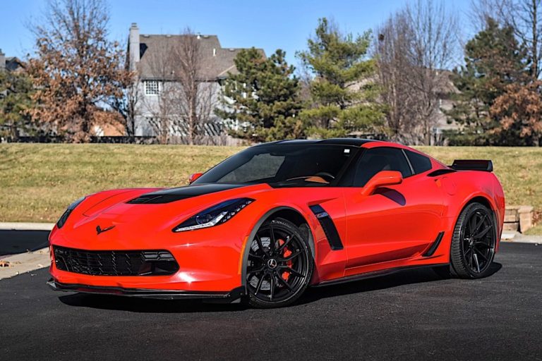 Chevrolet Corvette C7 Z06 Red Cray Spider | Wheel Front