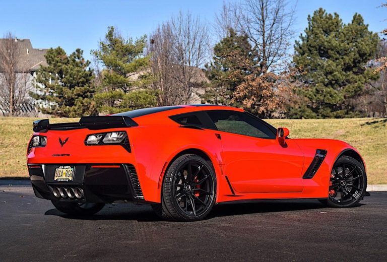 Chevrolet Corvette C7 Z06 Red Cray Spider | Wheel Front
