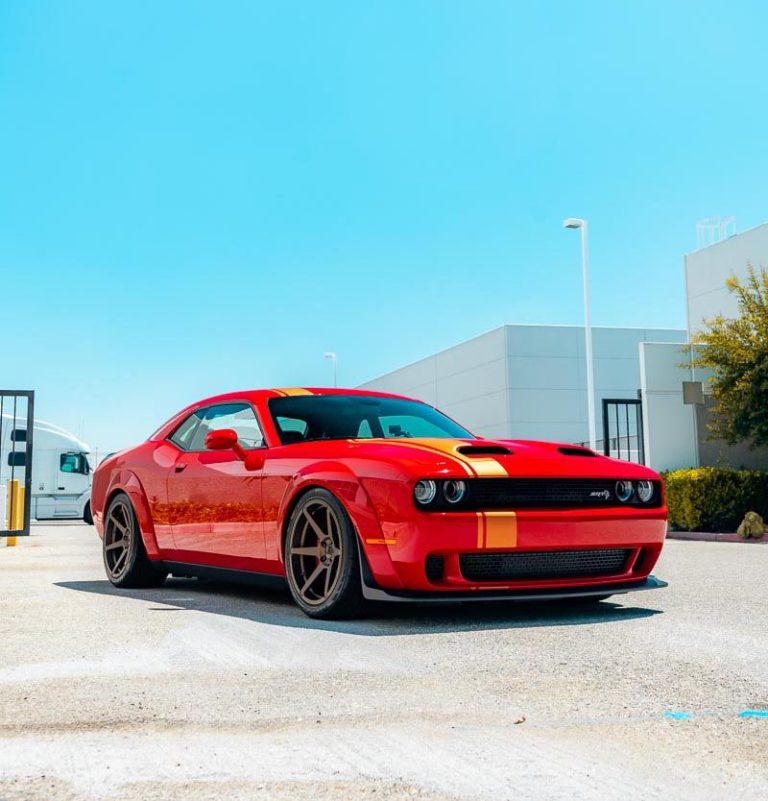 Dodge Challenger SRT Hellcat Widebody Red Ace Alloy AFF06 | Wheel Front