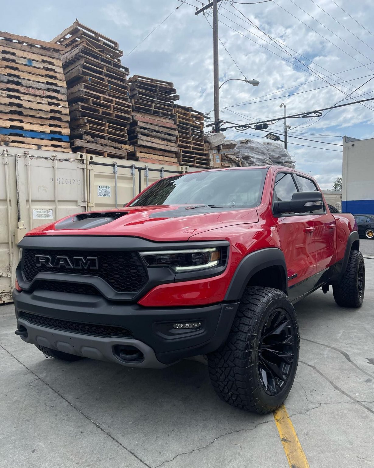 Dodge Ram TRX Red Fuel Off-Road Flame 6 D804 | Wheel Front
