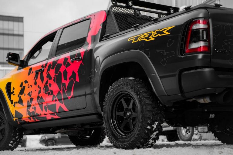 Dodge Ram TRX Orange Skill Wheels SA180 | Wheel Front