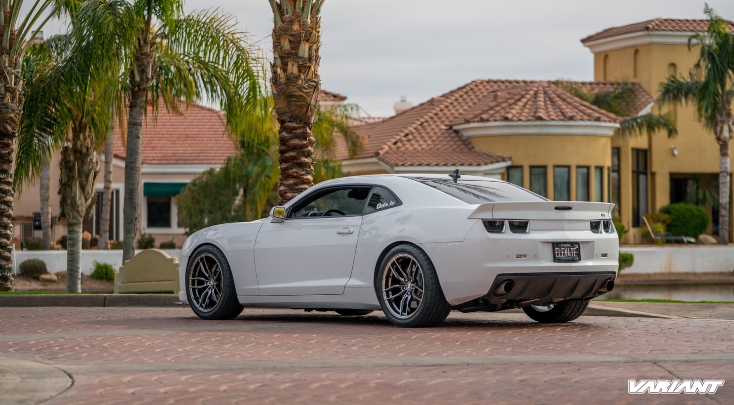 Chevrolet Camaro 5th Gen White Variant Krypton | Wheel Front