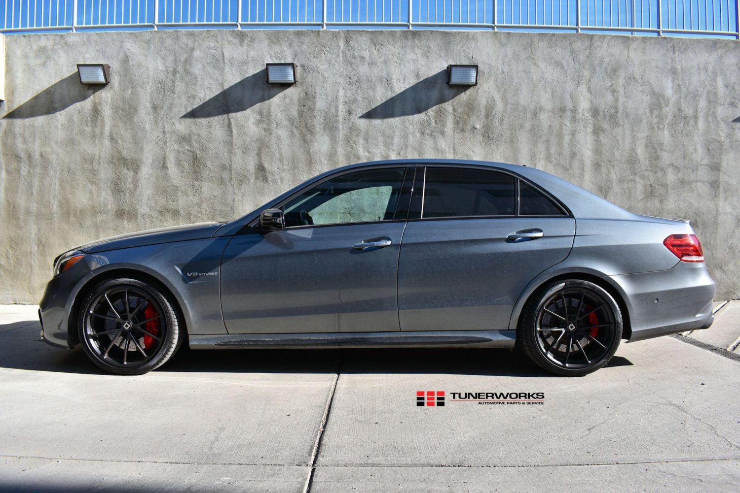 Mercedes-Benz E63 AMG W212 Grey with Klassen iD MS03 Aftermarket Wheels ...