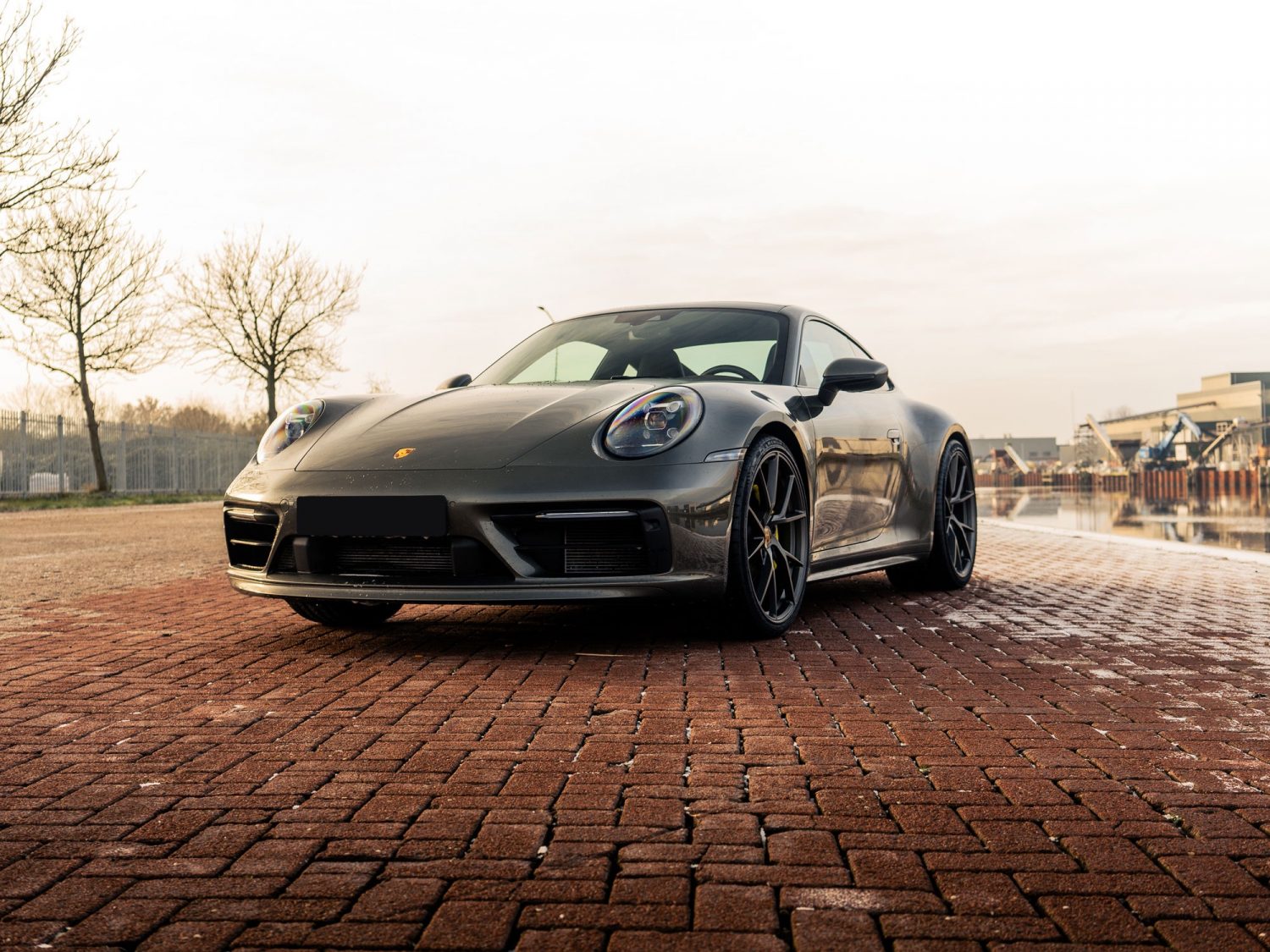 Porsche 911 Carrera 992 Grey Korbach Forged PS9 | Wheel Front