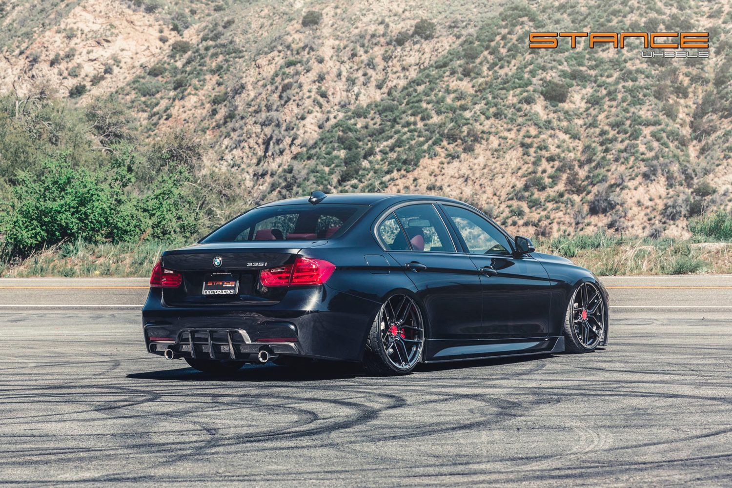 BMW 3 series F30 Black Stance SF03 | Wheel Front