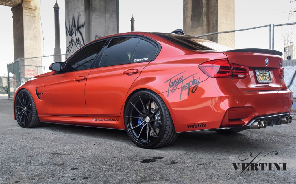 BMW M3 F80 Orange Vertini RF1.2 | Wheel Front