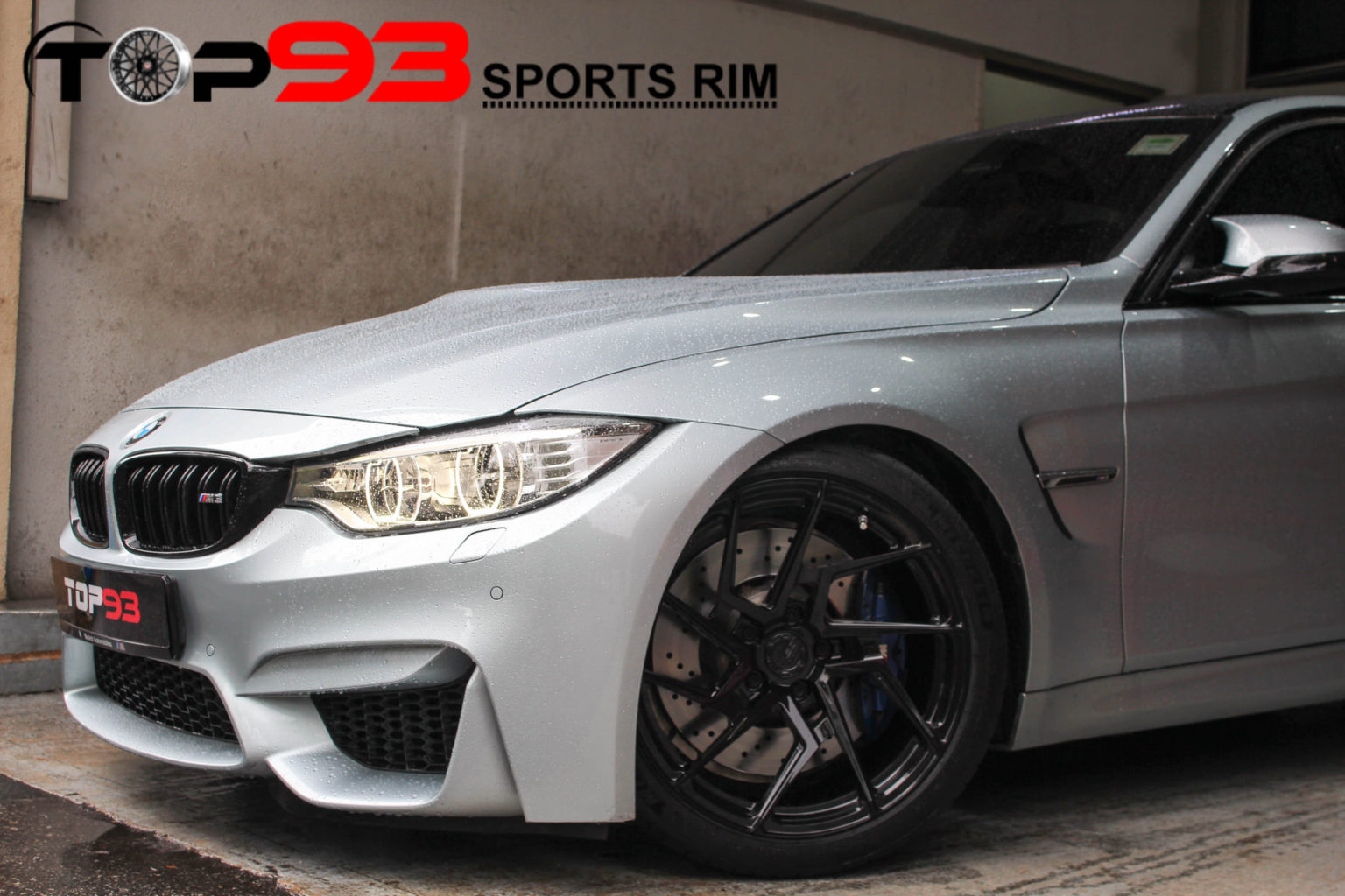 BMW M3 F80 Silver BC Forged EH168 | Wheel Front