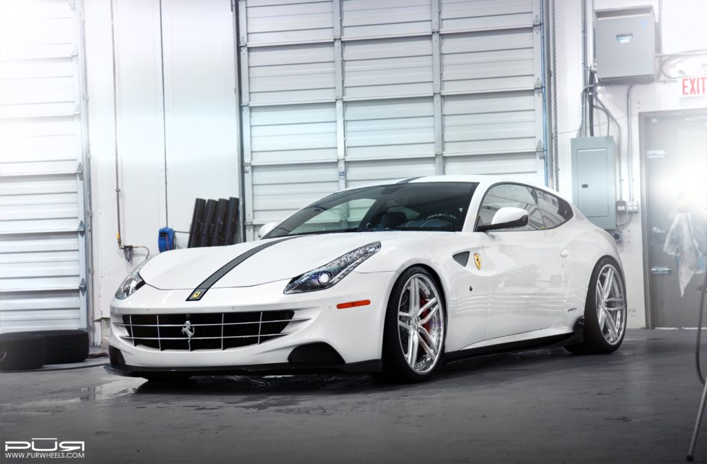 Ferrari FF White PUR LX13.V3 | Wheel Front
