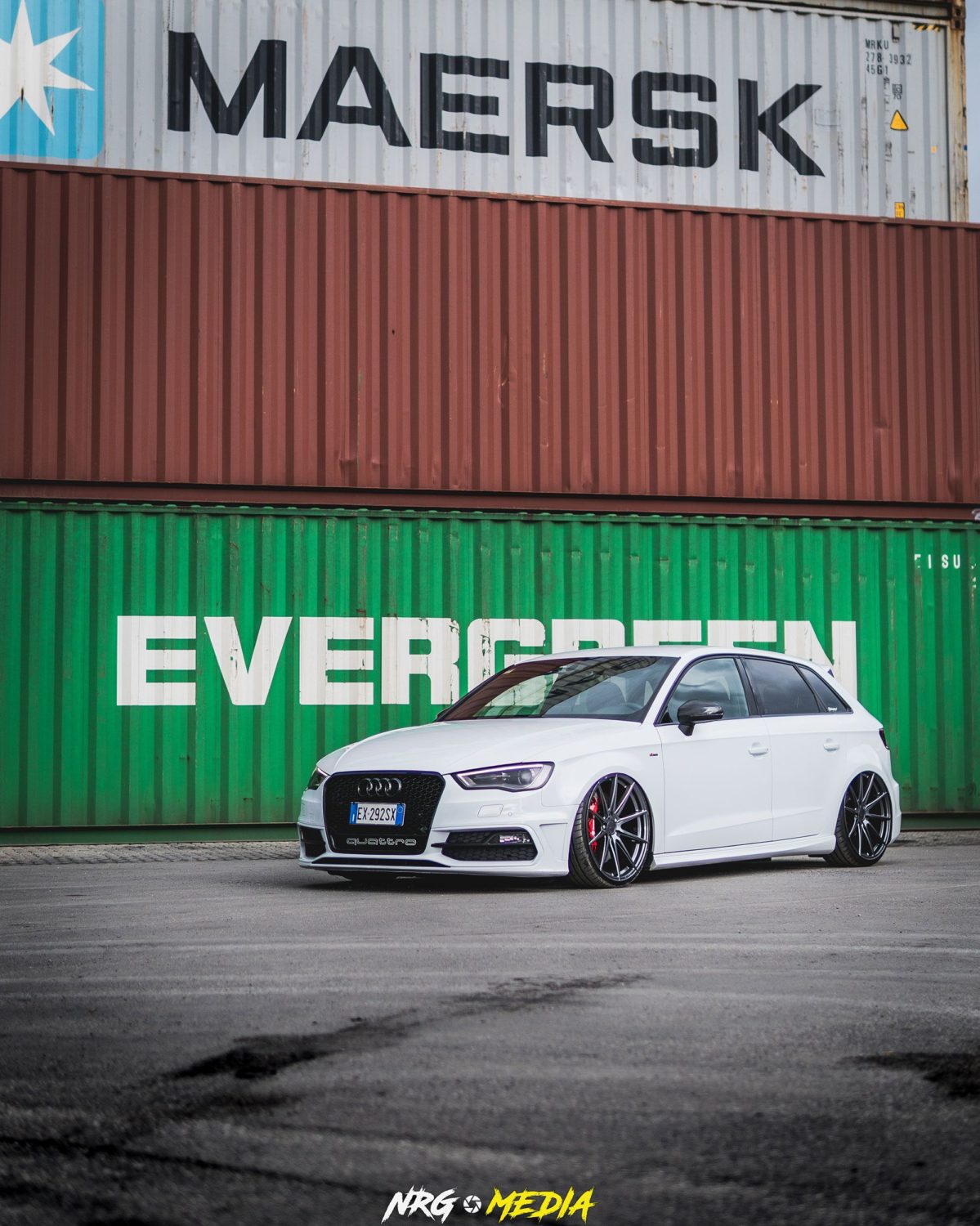 Audi A3 8V White Ispiri FFR1 | Wheel Front