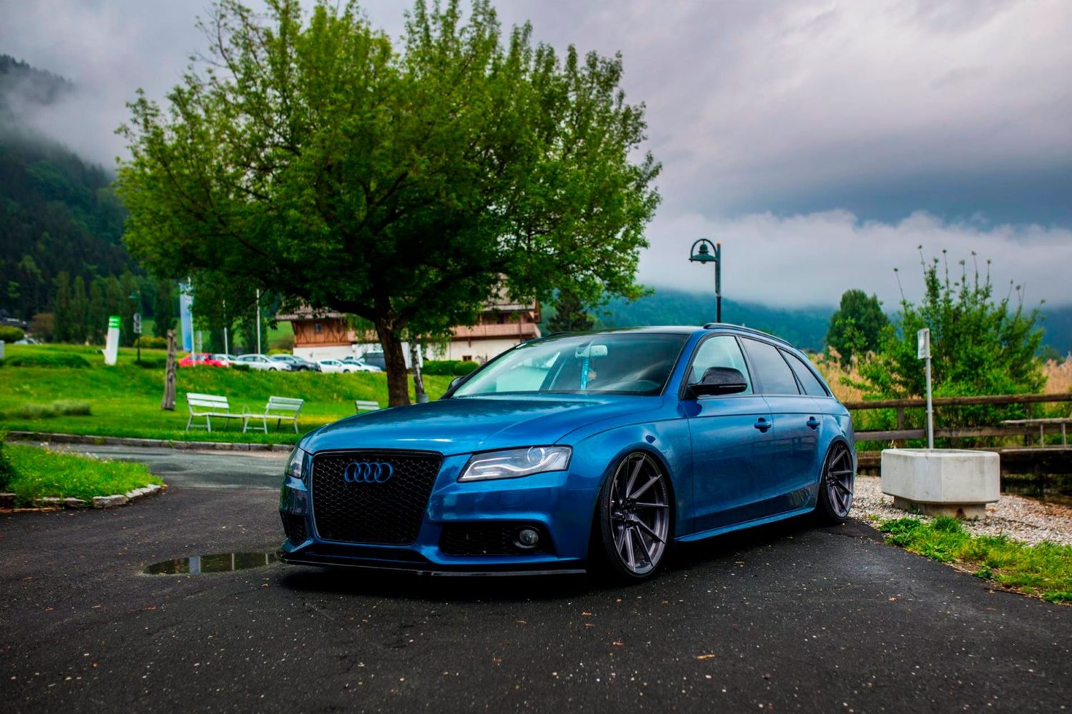 Audi A4 Avant B8 Blue Ispiri FFR1D Wheel Wheel Front Audi A4 Avant B8 Blue Ispiri FFR1D Wheel Wheel Front