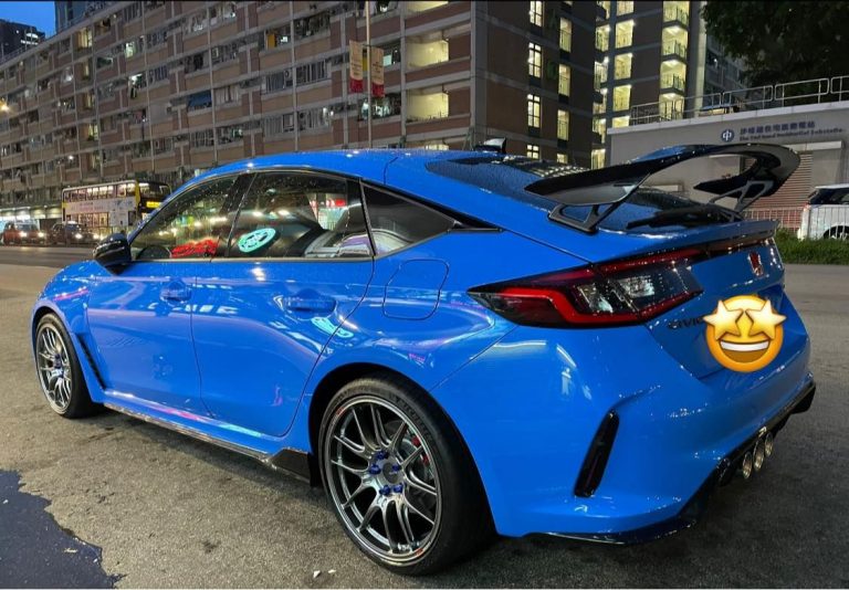 Honda Civic Type-R FL5 Blue Enkei GTC02 | Wheel Front
