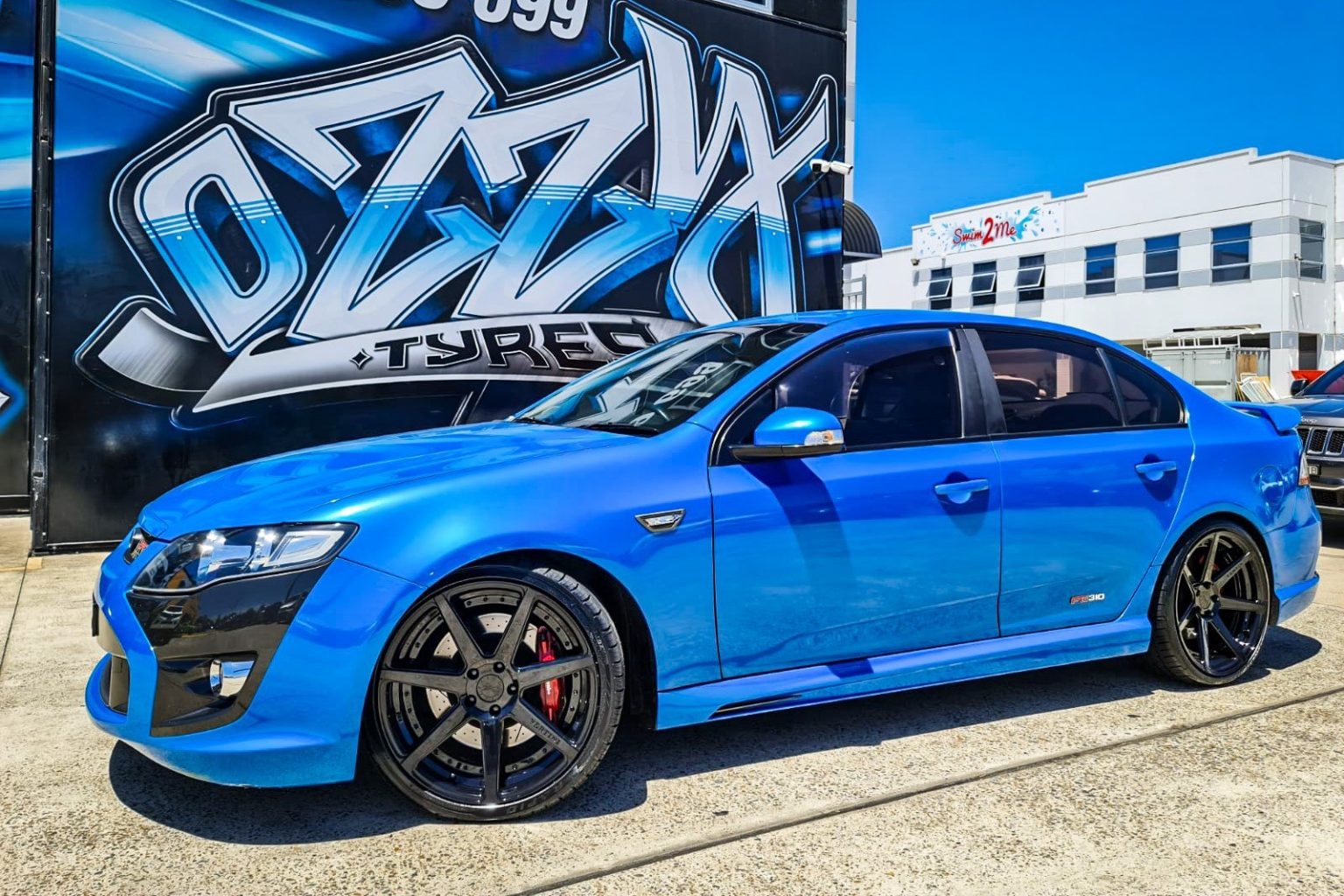 Ford Falcon FG FPV F6 310 Blue Vertini Dynasty | Wheel Front