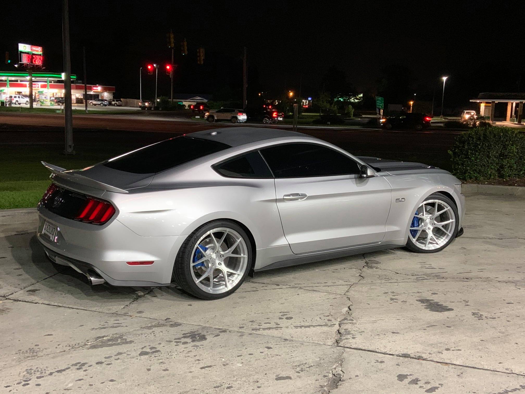 Ford Mustang GT S550 Silver VS Forged VS02