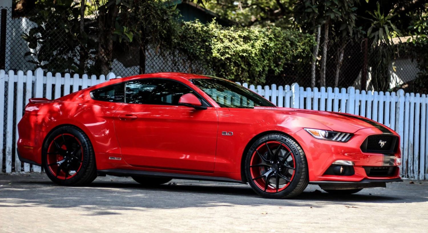Ford Mustang GT S550 Red Zito ZS05 | Wheel Front