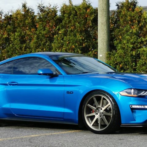 Ford Mustang S550 Blue Verde VFF02 | Wheel Front