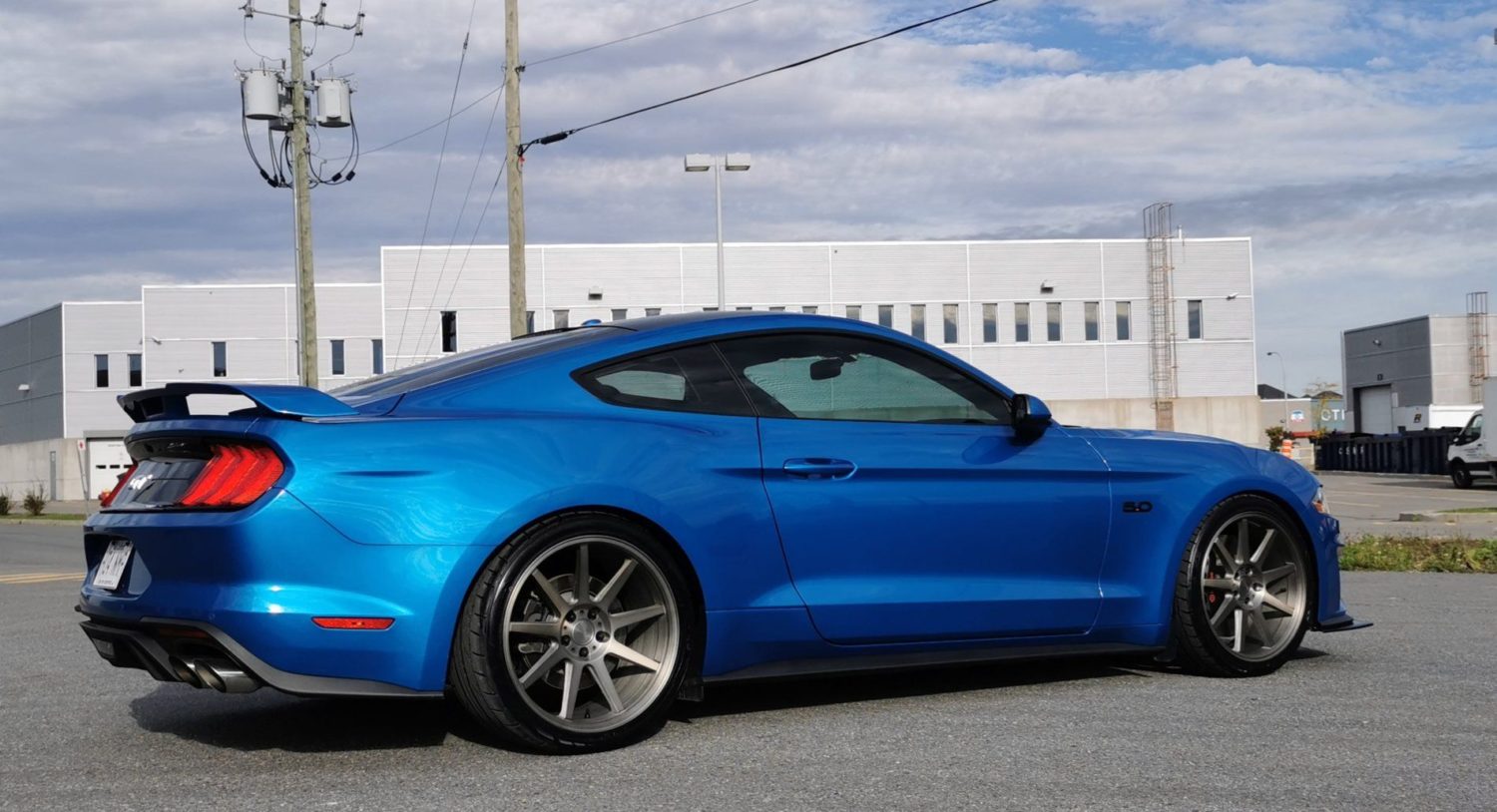 Ford Mustang S550 Blue Verde VFF02 | Wheel Front
