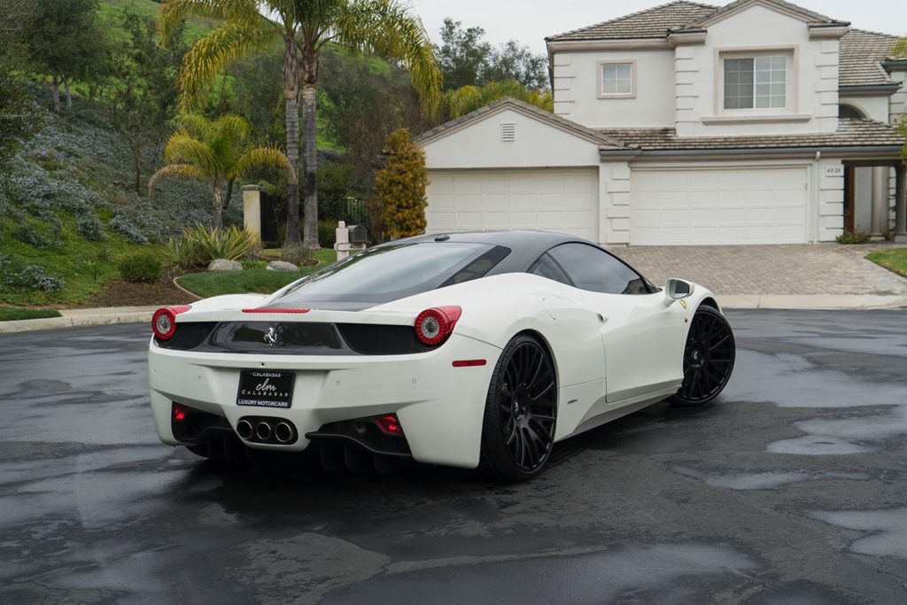 Ferrari 458 White Forgiato S205 | Wheel Front