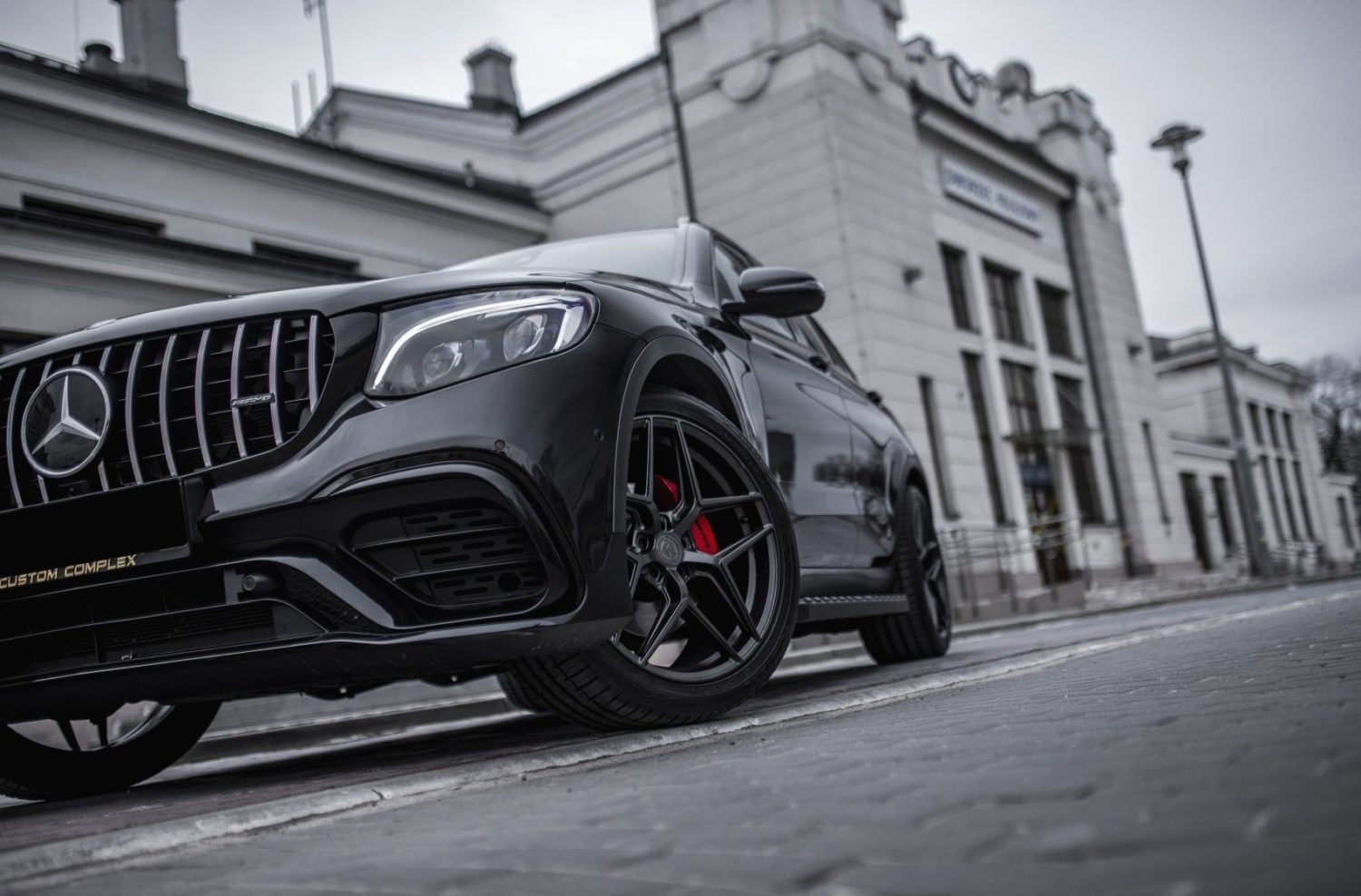 Mercedes-Benz GLC Black Concaver CVR2 | Wheel Front