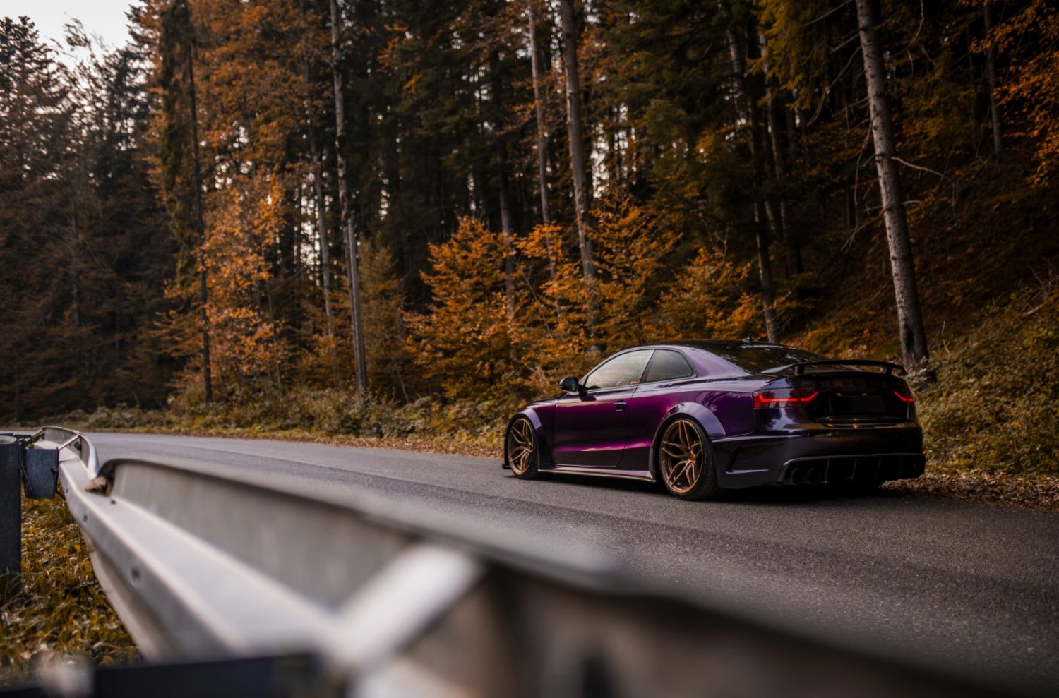 Audi S5 Purple Concaver CVR3 Wheel | Wheel Front