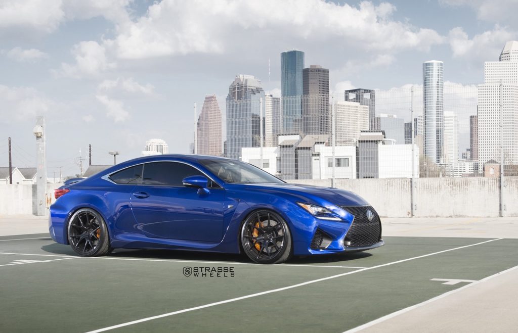 Lexus RC F Blue Strasse SM5R Monoblock | Wheel Front