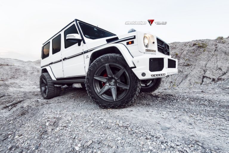 Mercedes-Benz G Class White Velos S6 | Wheel Front