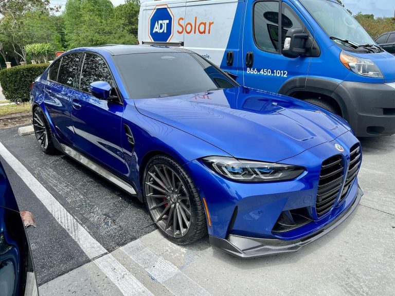 BMW M3 G80 Blue Avant Garde M615 | Wheel Front
