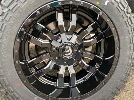 GMC Sierra Grey Fuel Off-Road Sledge D595