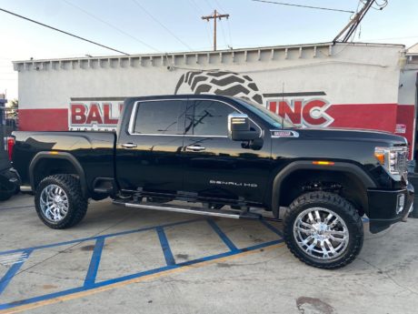GMC Sierra Denali 2500 Black Fuel Off-Road Sledge D631 | Wheel Front