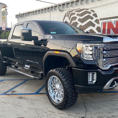 GMC Sierra Denali 2500 Black Fuel Off-Road Sledge D631 | Wheel Front